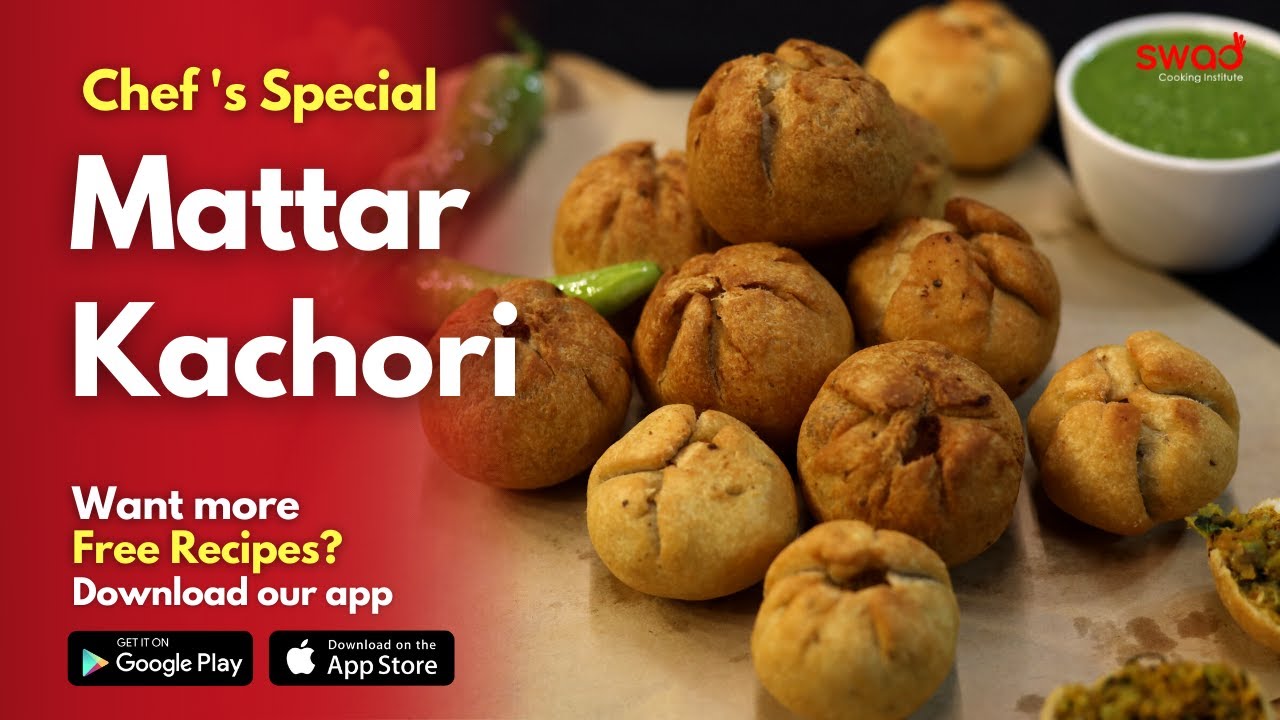 Chef Sneha Thakkar's Special Stuffed Mattar Kachori Recipe by Swad ...