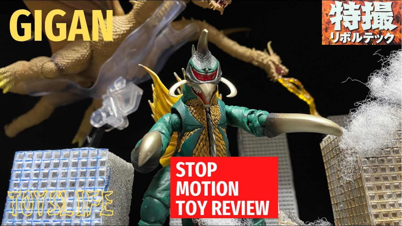 GIGAN 1972 REVOLTECH vs GODZILLA Toys TOHO Kaiju Figure movie SH ...