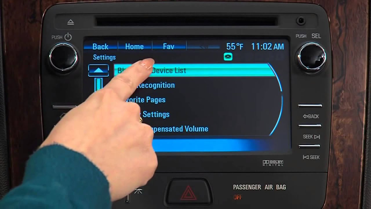 2015 Country Chevrolet Traverse Pair a Bluetooth Device MyLink - YouTube