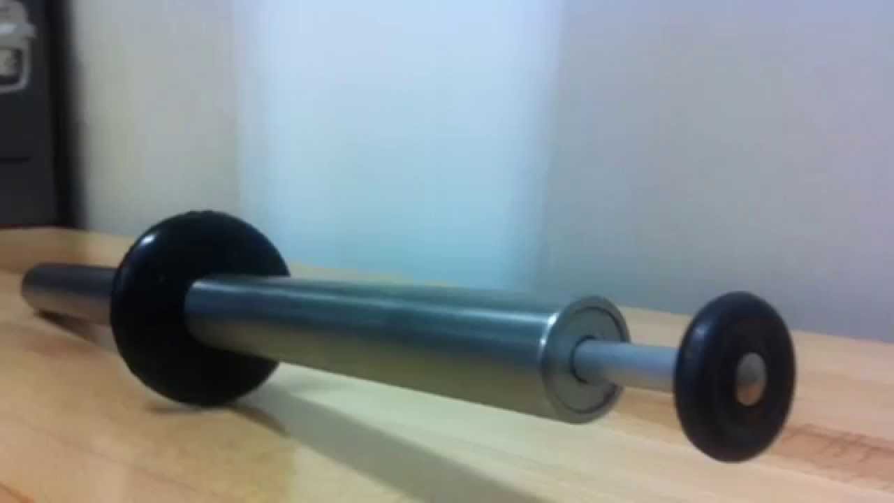 Home made magnet gun - YouTube