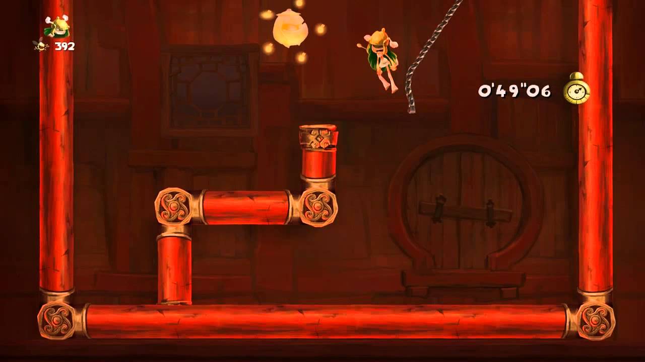 Rayman Legends - Rescue Ursula & Emma (20 000 Lums Under the Sea) - YouTube