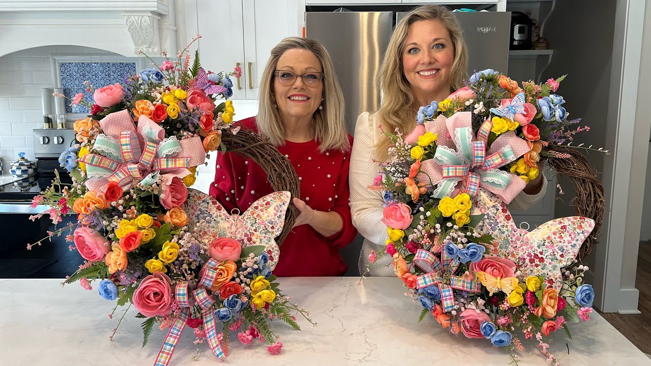 Flutter into Spring with a Sweet Butterfly Wreath - Step-by-Step ...