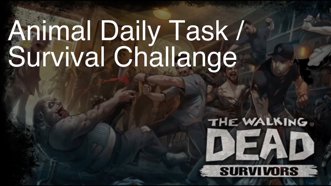 The Walking Dead: Survivor - How to do Animal Tasks with Survival ...