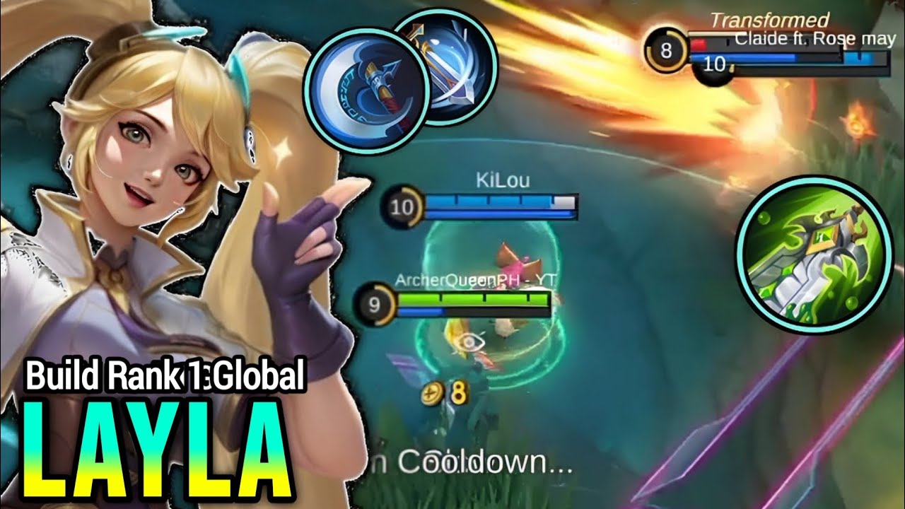 Late GAME CORE!! Layla Best Build One Hit Combo - Build Rank 1 Global ...