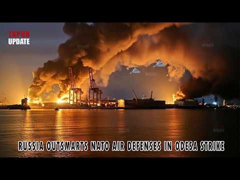 SHOCKING ATTACK! Russia Destroys Ukraine’s Air Defense in Odessa