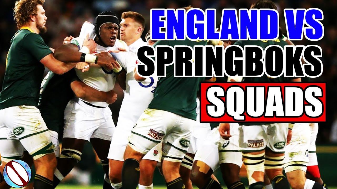England vs South Africa 2021 Autumn Nations Series Squads | Rugby Union ...