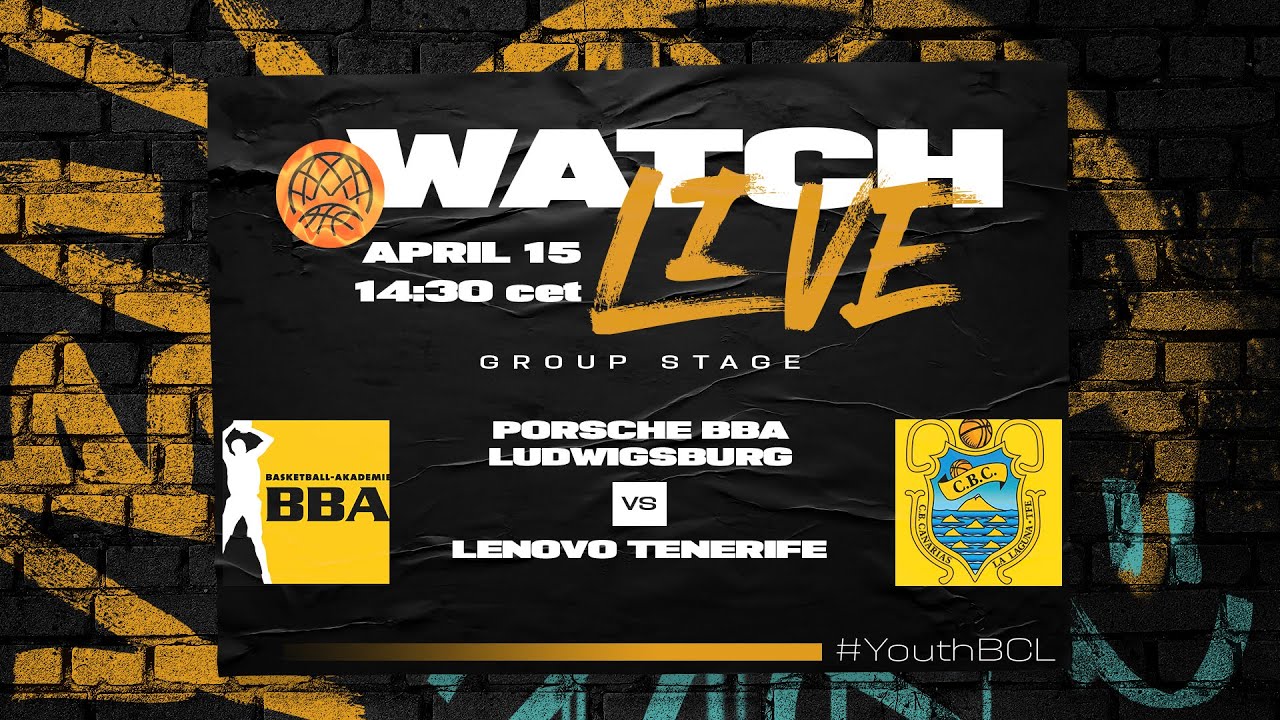 PORSCHE BBA LUDWIGSBURG v Lenovo Tenerife | Full Basketball Game ...