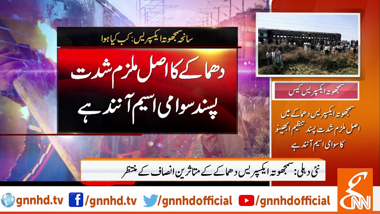 Samjhauta Express blast case explained: Who are the accused? - YouTube