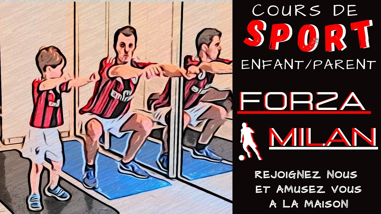 EXERCICES DE SPORT POUR LES ENFANTS- COURS DE FITNESS - entraînement à ...