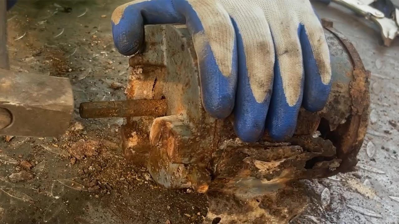 Repairing a Heavily Damaged Japanese Pump // DIY - YouTube