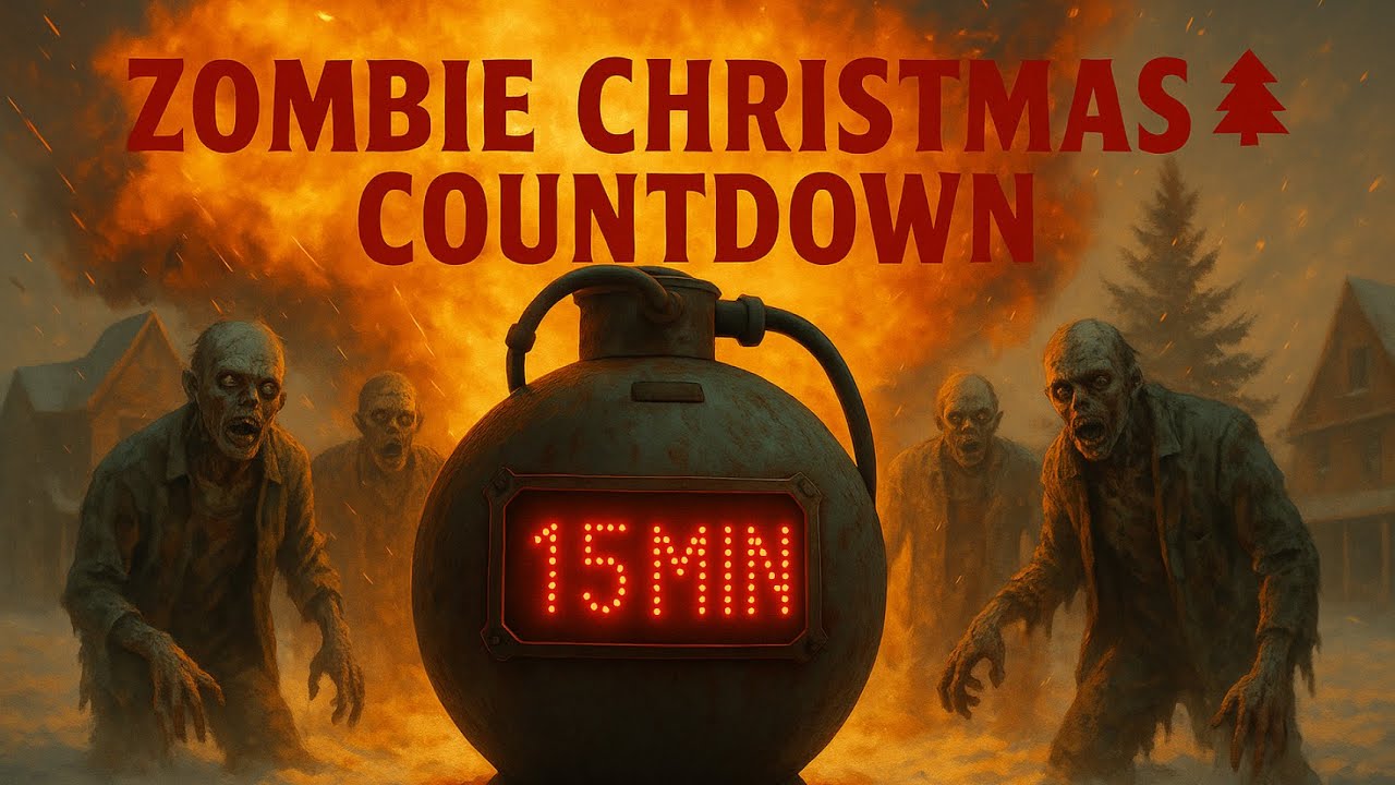 Zombie Christmas Countdown – 15 Minute Fire Bomb Timer | Apocalypse ...