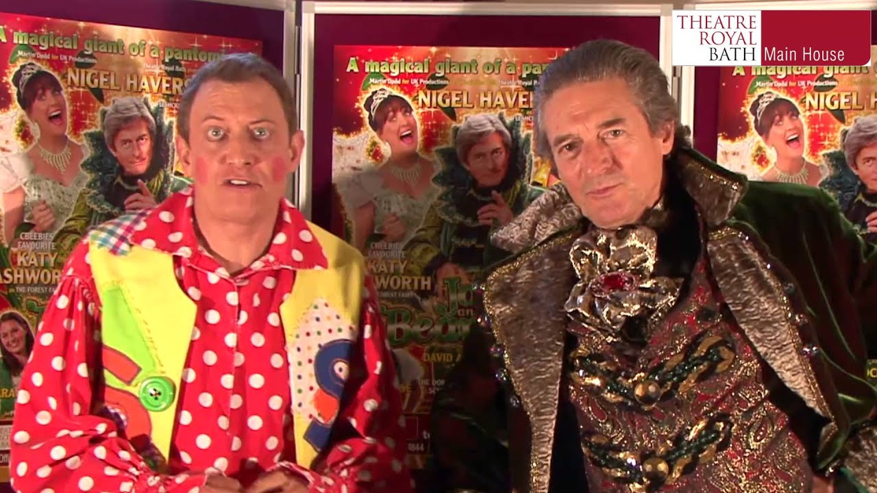 6 Jack and the Beanstalk Jon Monie and Nigel Havers Theatre Royal Bath ...