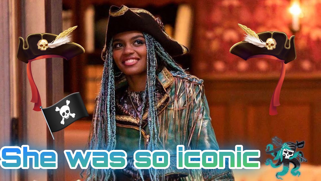 Uma being Uma in Descendants for 2 minutes - YouTube