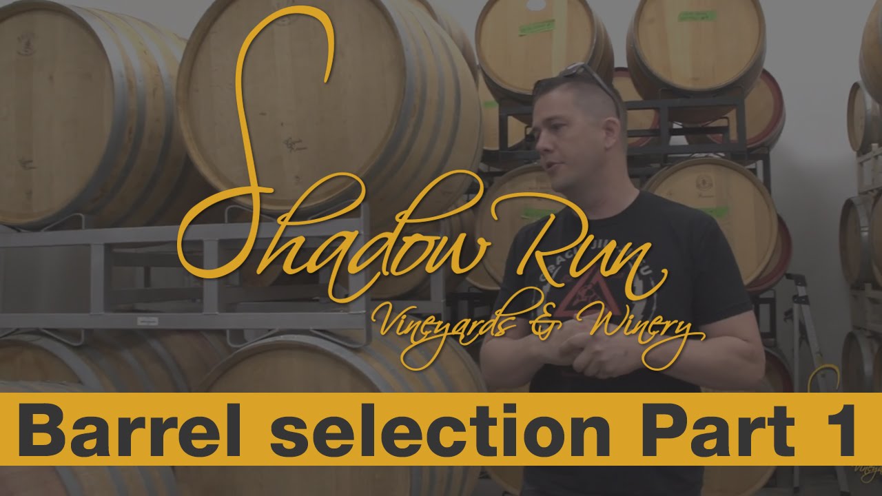 Shadow Run Vineyards Paso Robles Introduction to the Barrel Room with ...