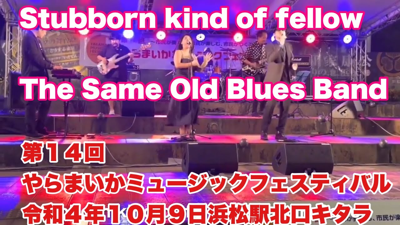 Stubborn kind of fellow The Same Old Blues Band 第14回やらまいかミュージックフェスティバル 令和4年10月9日 浜松駅北口キタラ - YouTube