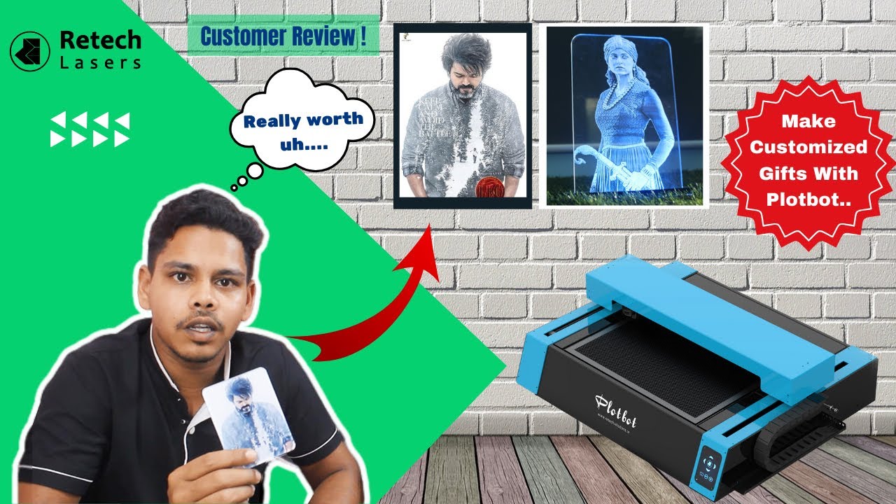Co2 laser machine | Retechlasers #plotbot #customerfeedback #co2laser # ...
