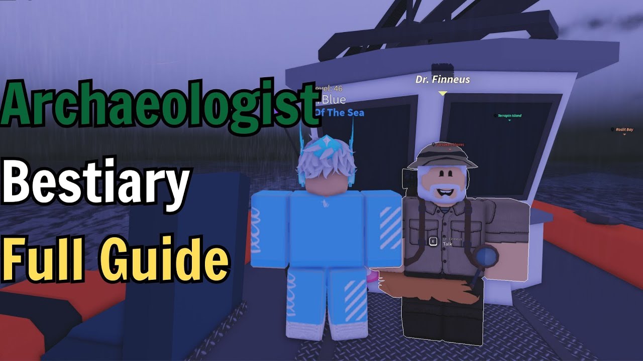 Archaeologist Bestiary Full Guide| Fisch - YouTube