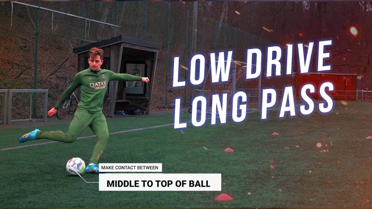 Mastering the Long Pass: Long and Low Pass Training Exercises - YouTube