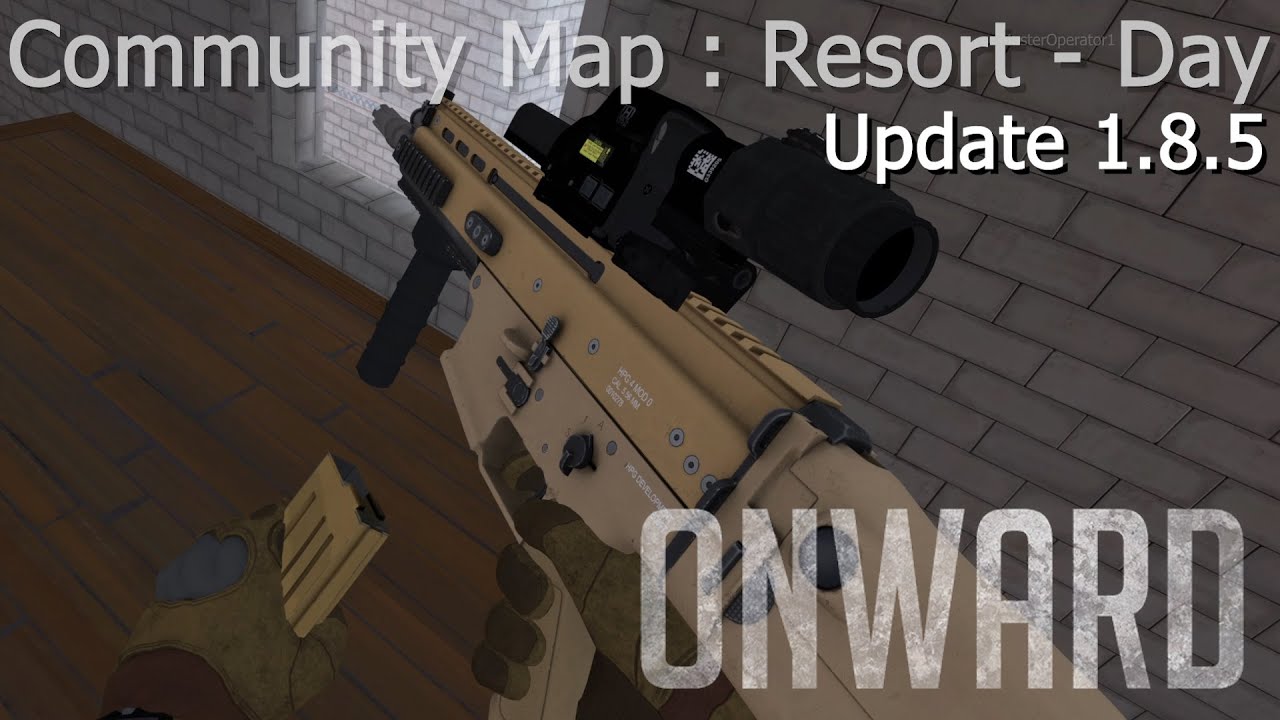 VR Onward - Testing Community Map - Resort Day - against experienced AI ...