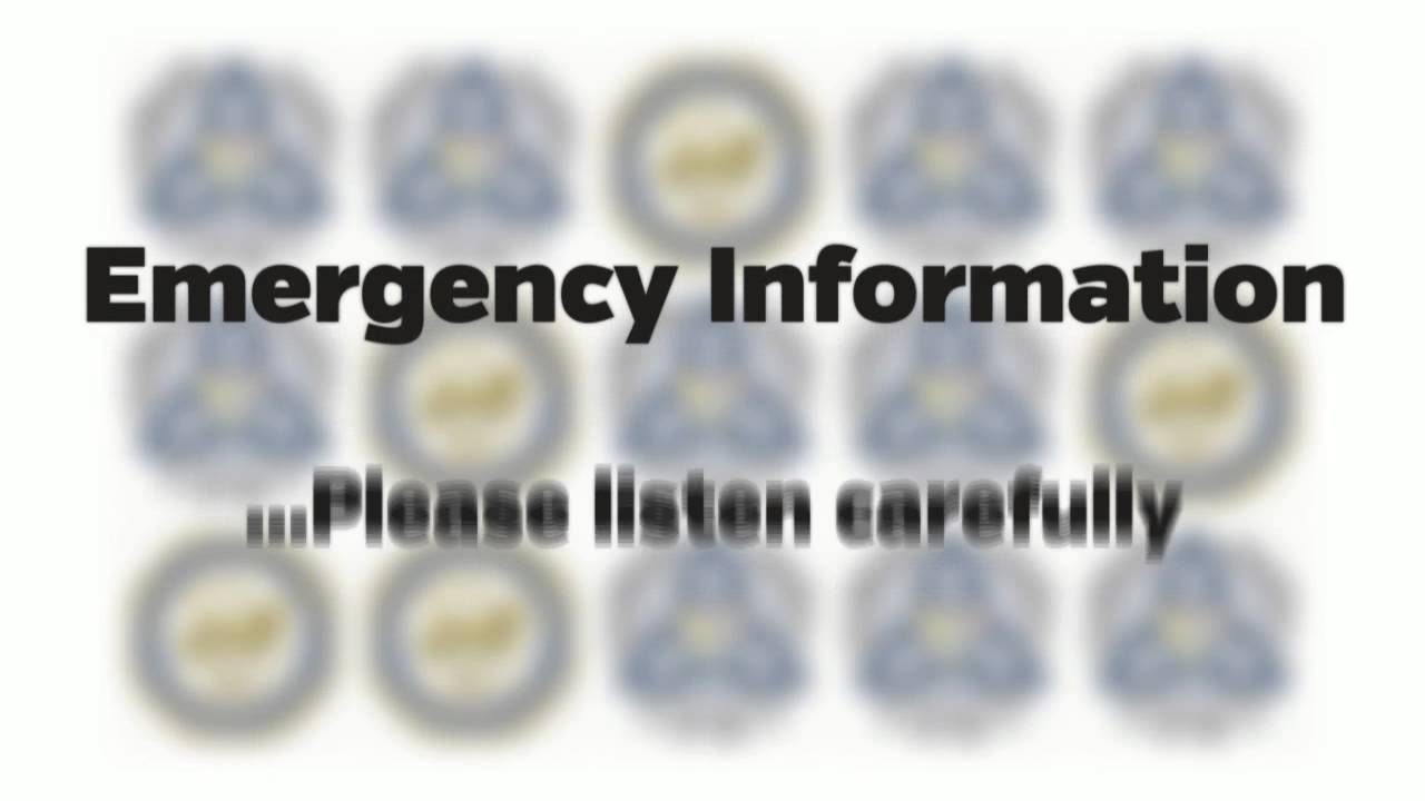 Emergency Channel version2 - YouTube