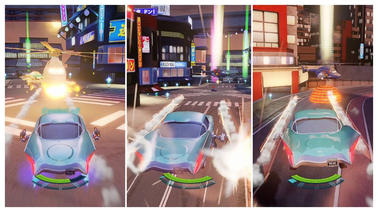 Cars 2 The Video Game | Flo - Hunter Mode | Tokyo Arena - YouTube