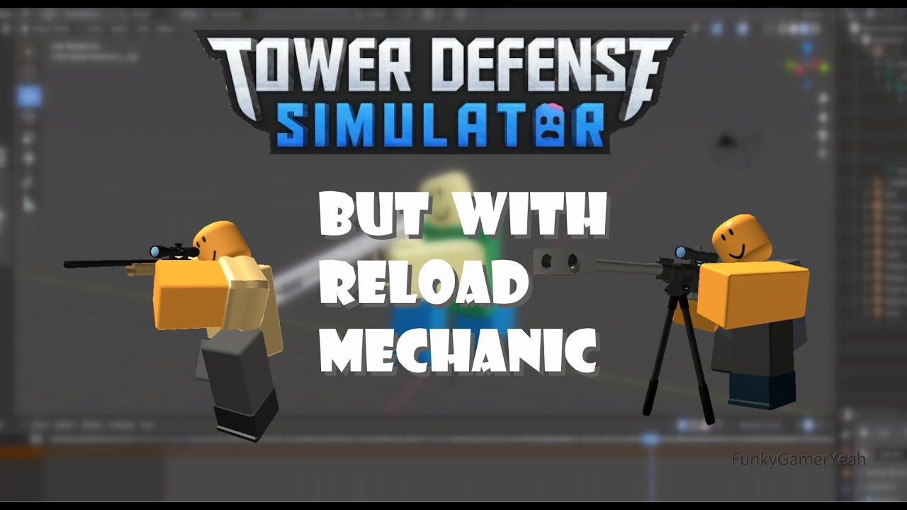 (look in description) Tower Defense Simulator, but ranger/sniper have a ...