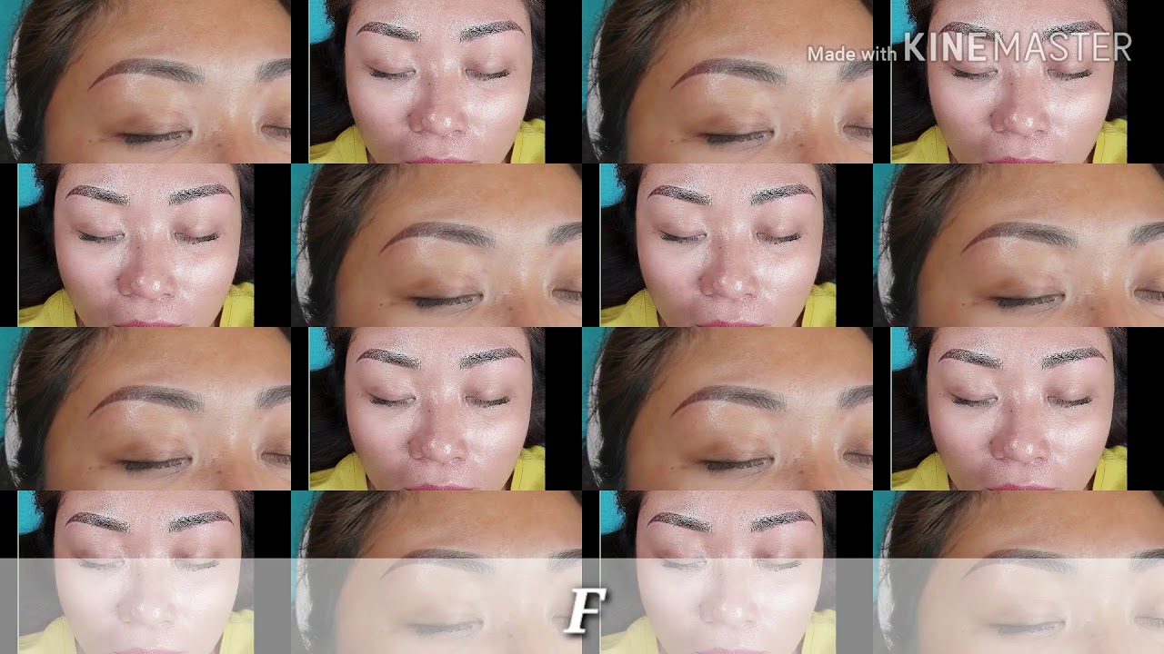 Hybrid Brows 6D Microblading with Ombre Shading - YouTube
