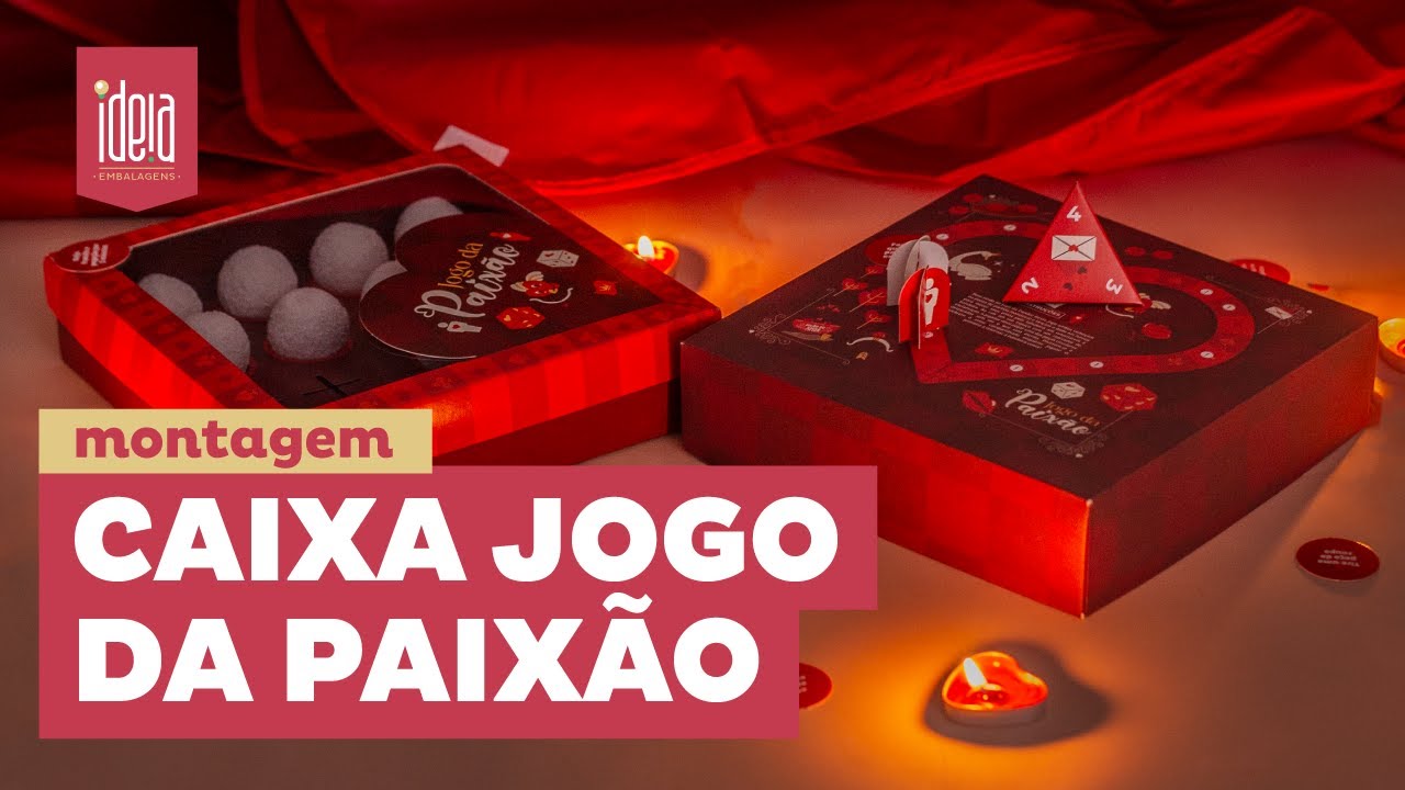 Ideia Embalagens - Montagem Caixa Jogo da Paixão - YouTube
