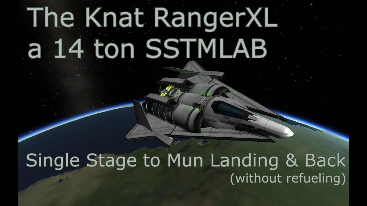 KSP - Flight Tutorial, Single Stage to Mun and Back (Knat Ranger XL ...