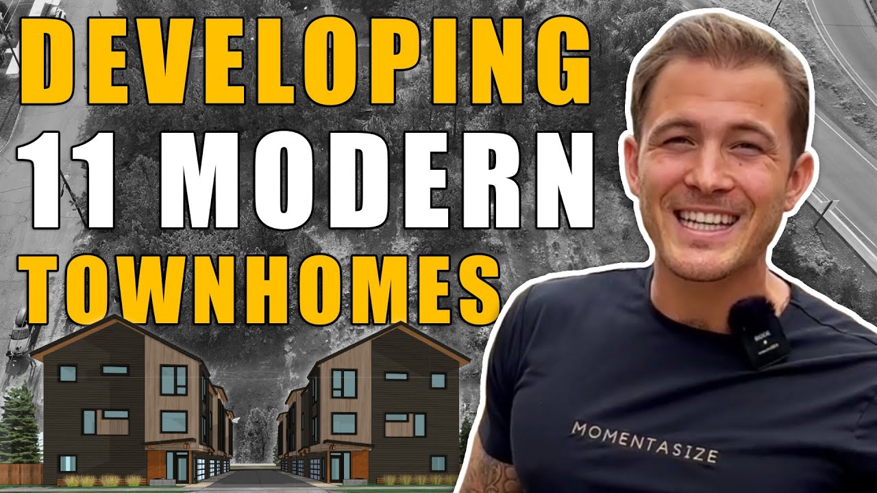 Real Estate Developer Tackles 11 Townhomes Project Start - YouTube