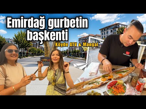 GURBETÇİLERİN BAŞKENTİ EMİRDAĞ! 🇹🇷 Sivrihisar Köyünde ATV & Mangal Keyfi!