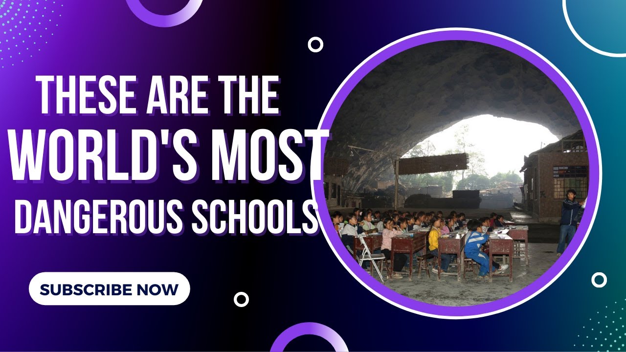 These are the world's most dangerous schools 😱😱| ये हैं दुनिया के सबसे ...