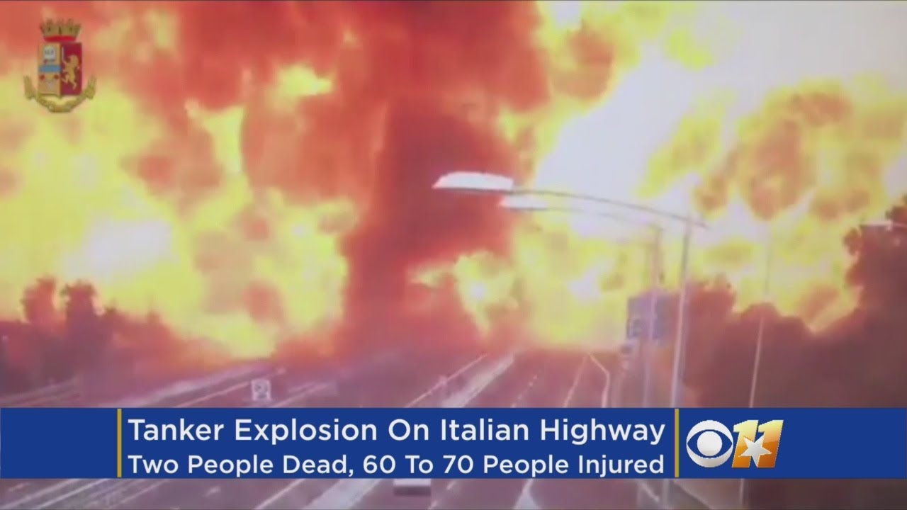 Video Captures Massive Explosion In Italy; At Least 2 Dead, 60 Injured ...