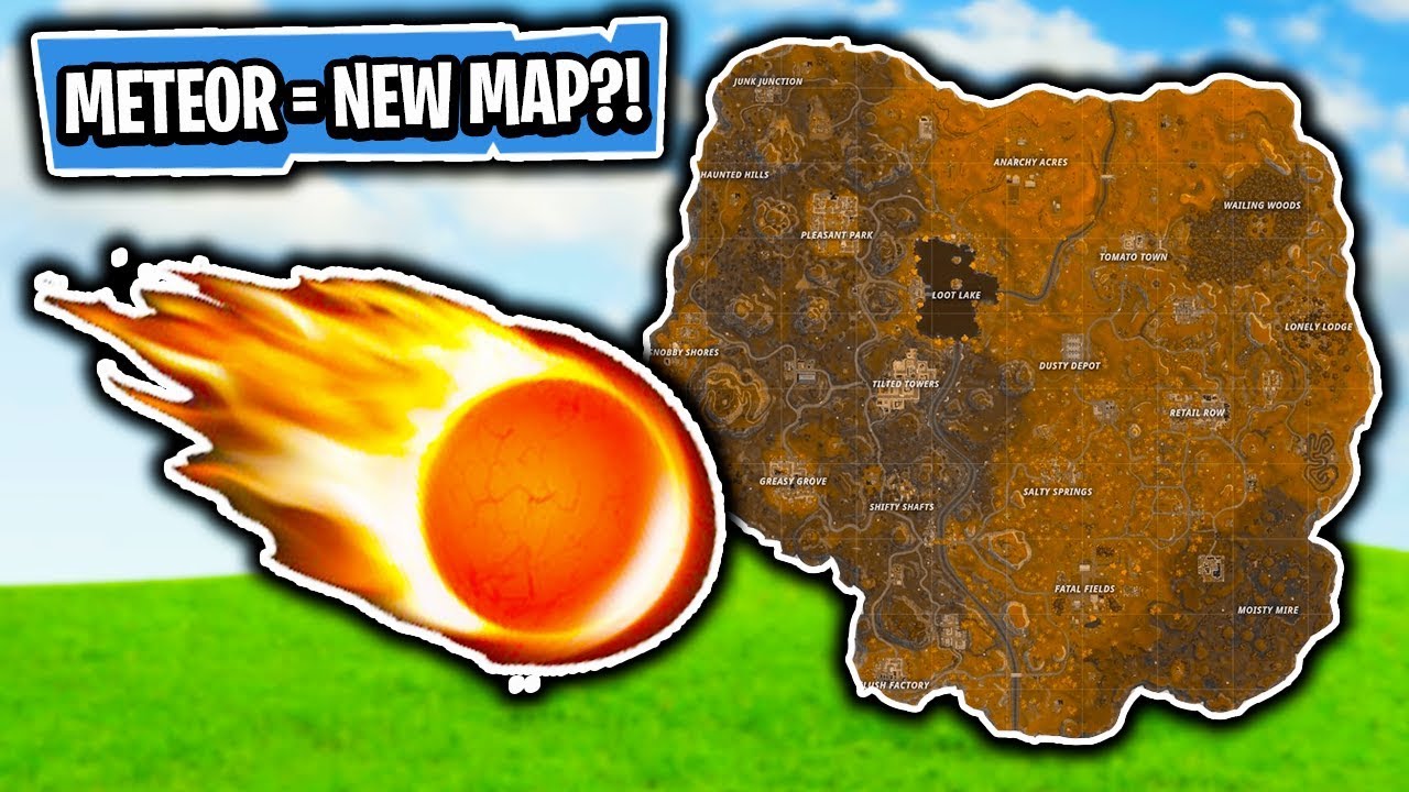 METEOR = NEW MAP! In Fortnite Battle Royale? (What Would You Want ...