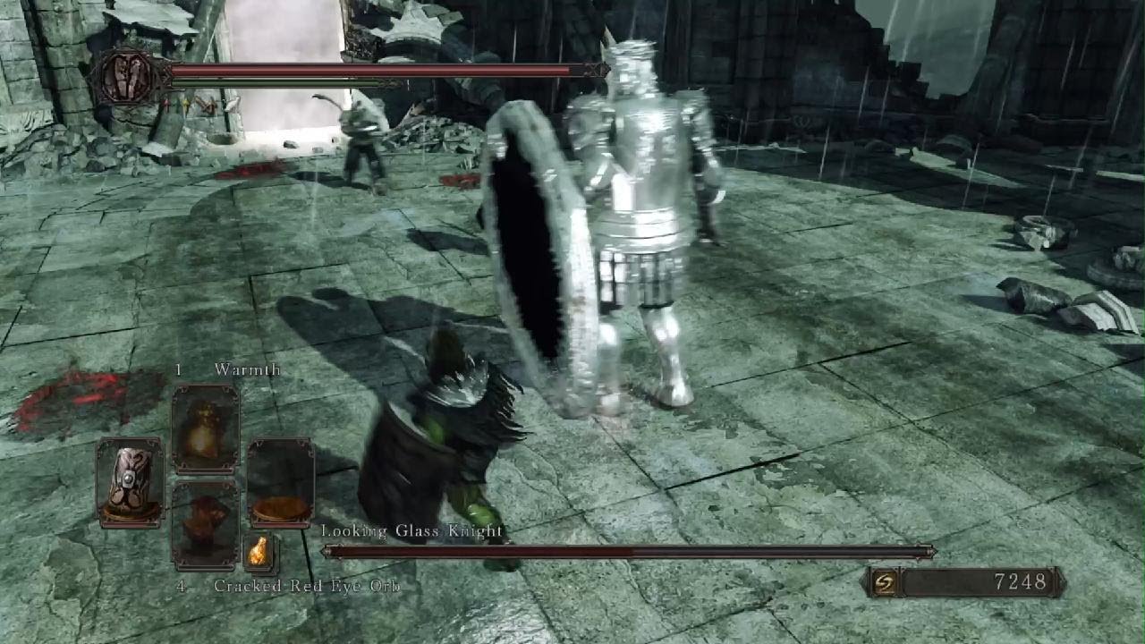 DARK SOULS II mirror knight invasion - YouTube