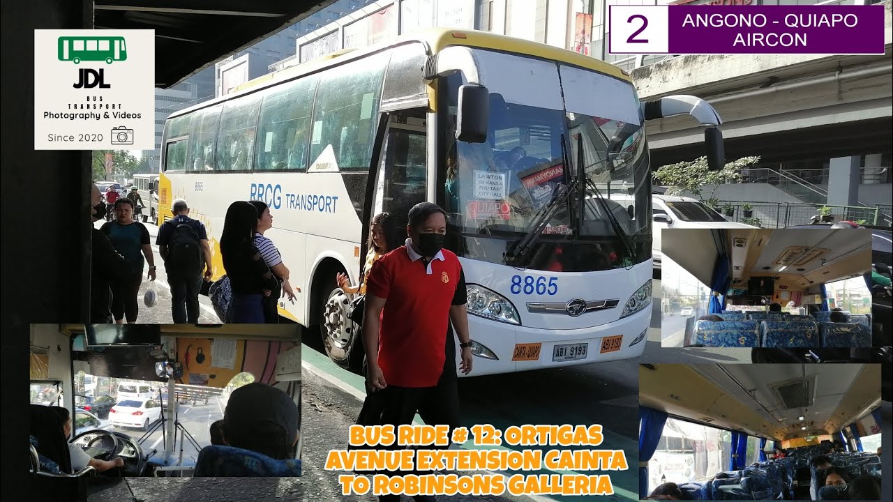 BUS RIDE # 12: RRCG TRANSPORT 8865 - YouTube