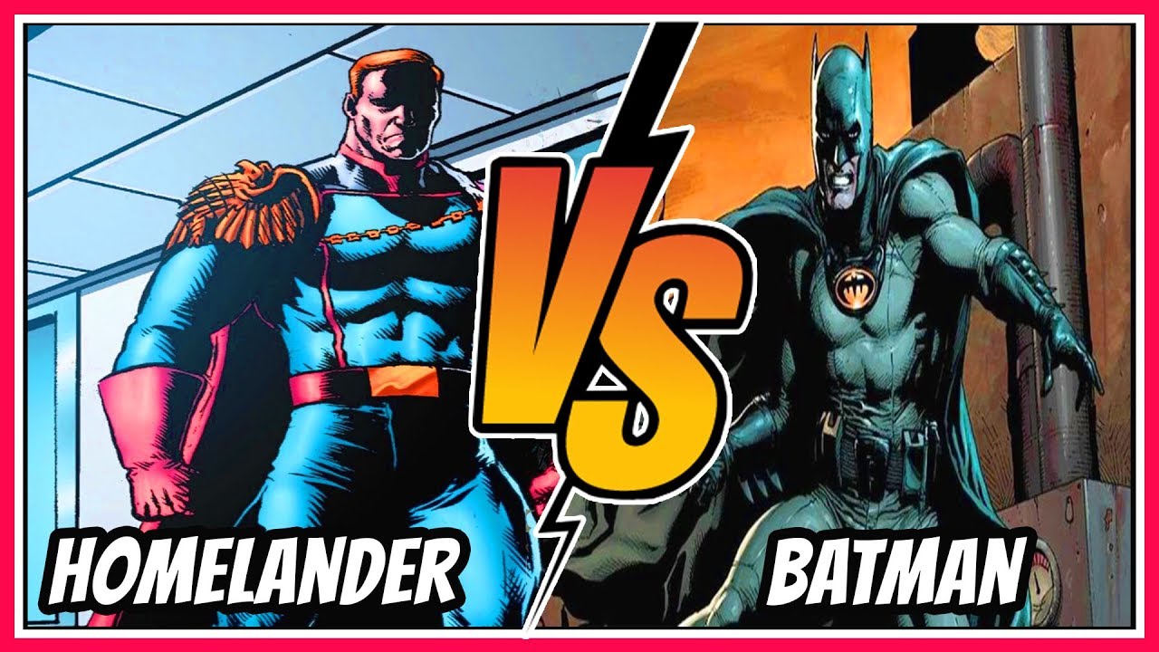 Homelander vs Batman: Who Would Win? - YouTube