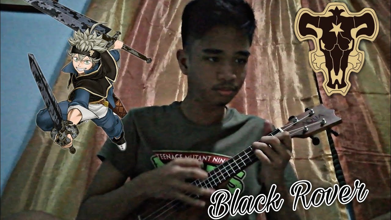 Black Clover Opening Theme 3 - Black Rover by Vickeblanka (Ukulele ...