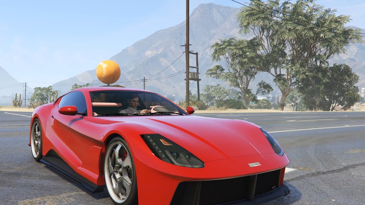 GTA V - Country Circuit Italy GTO - YouTube