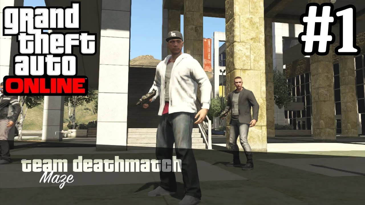 GTA Online Team Deathmatch Gameplay Maze Map With Commentary by IFreeMz ...