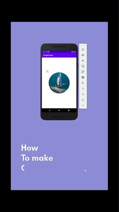 Shapeable ImageView - Create Circular Image Android #shorts - YouTube