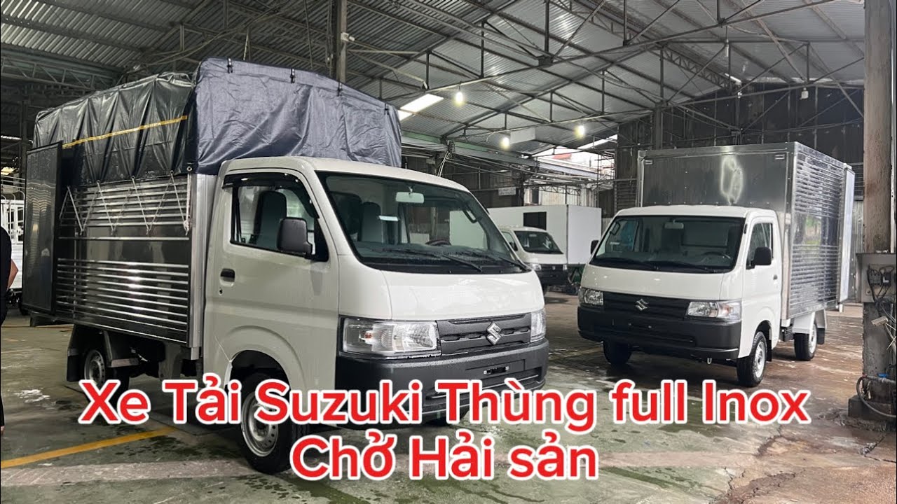 Giá xe tải Suzuki 990kg Full Inox #xetai #suzuki #giaxetai #suzukicarry ...
