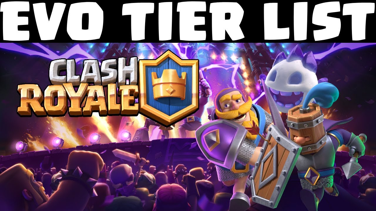 TIER LIST CARTE EVO! - Clash Royale ITA - YouTube