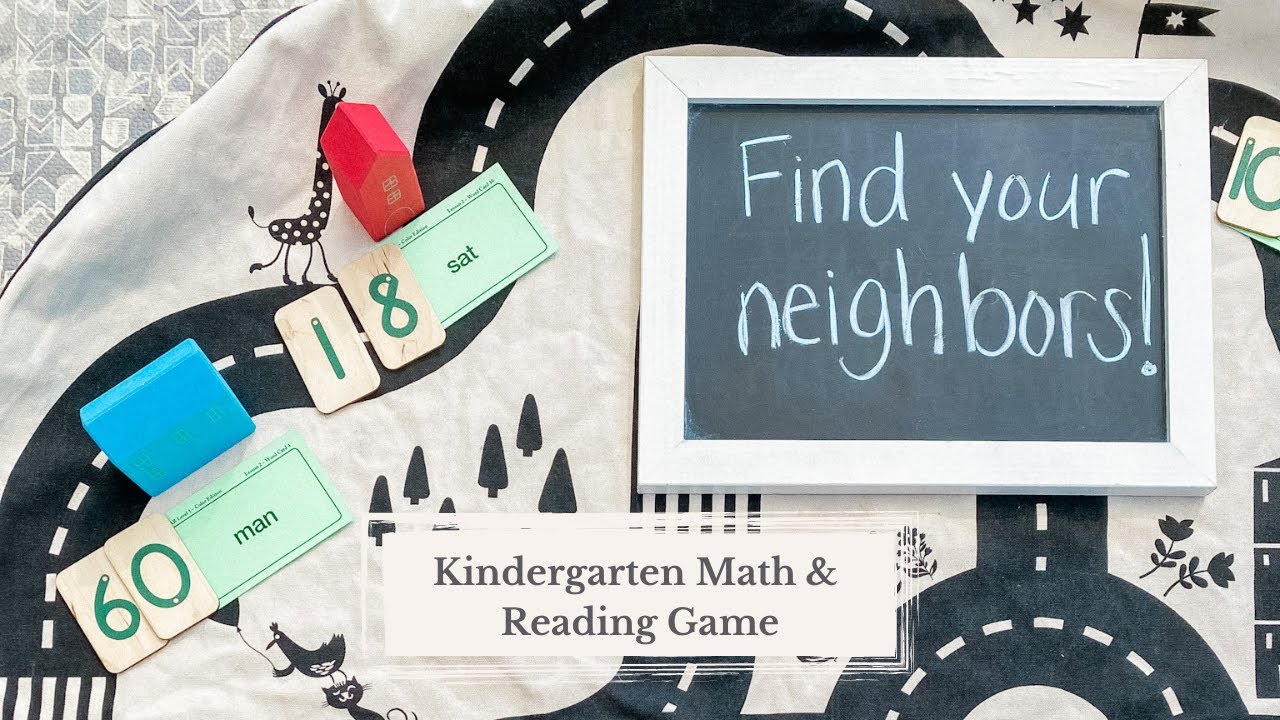 Kindergarten Math & Reading Game - YouTube