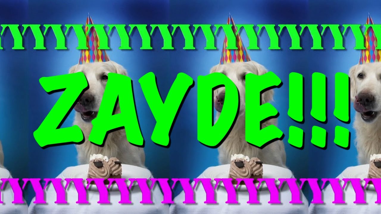 HAPPY BIRTHDAY ZAYDE! - EPIC Happy Birthday Song - YouTube