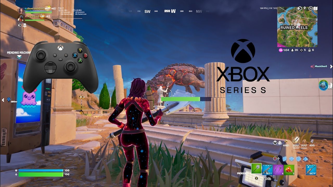 Xbox Series S Fortnite Chapter 5 Ranked Highlights (4k120FPS) - YouTube