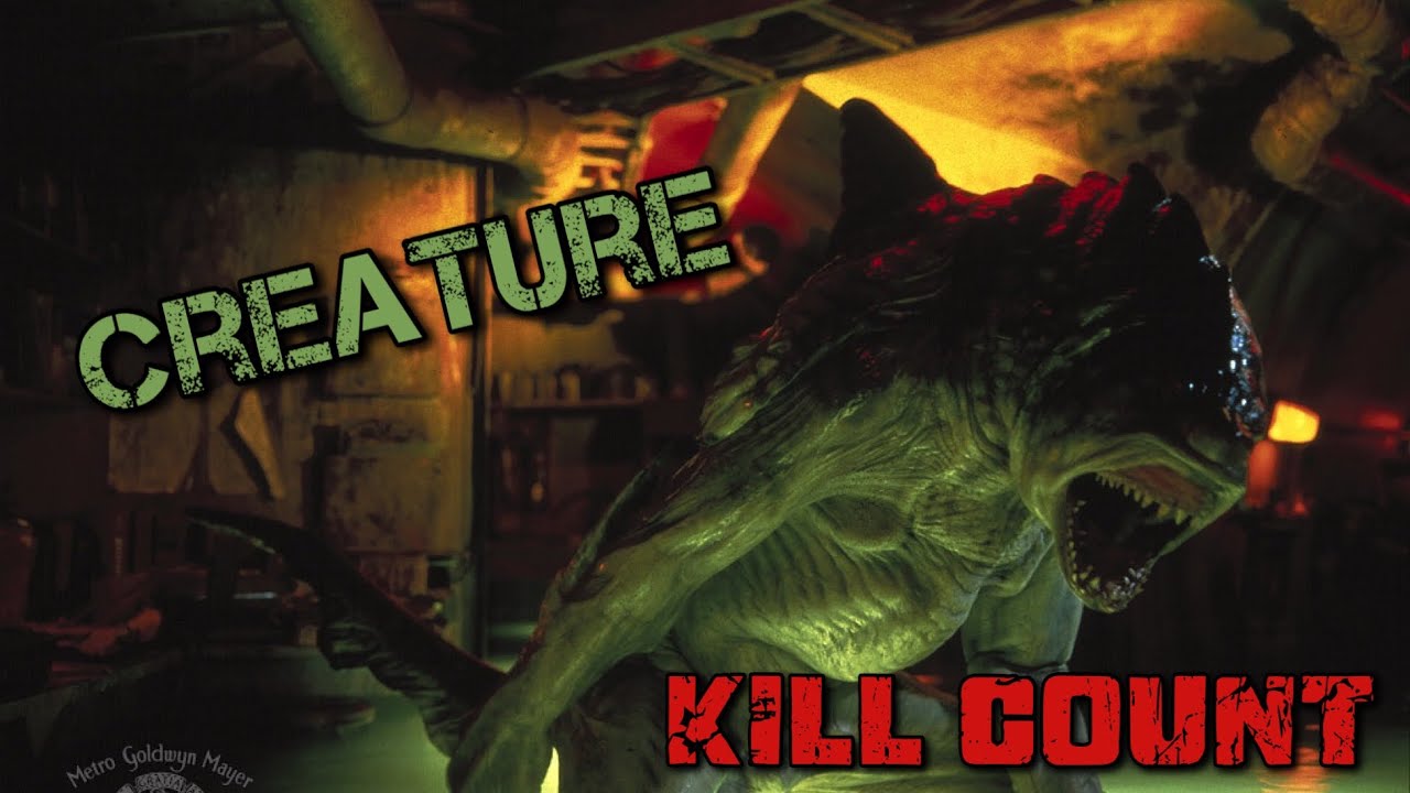 Creature (1998) Kill Count 🦈 - YouTube