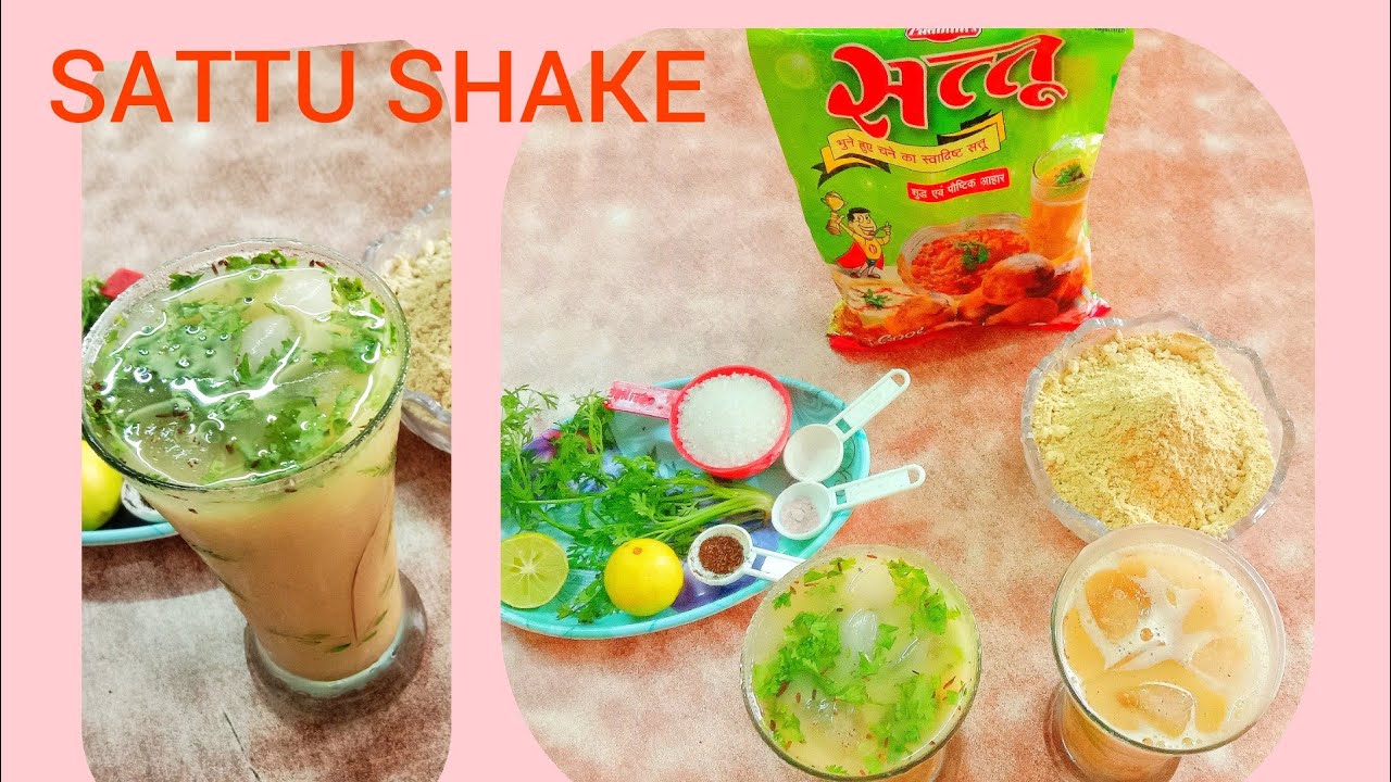 Sattu Shake 😋Authentic taste of North India💝Super Cooling effect# ...