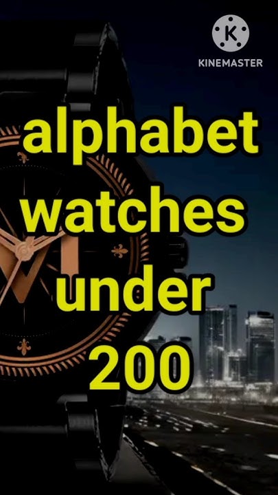 top 3 alphabet watches under 200#smartwatch#watch #gadgets # ...