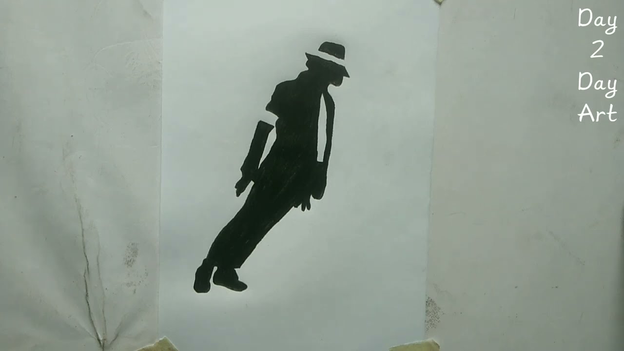 How To Draw Michael Jackson Doing The Moonwalk Michael Jackson